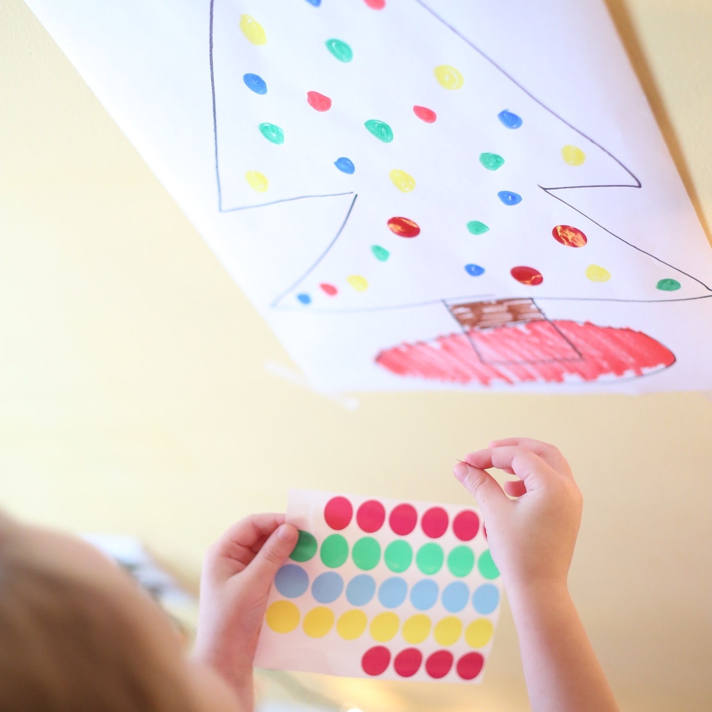Montessori Christmas Activity for Toddlers | Aleah Shilling