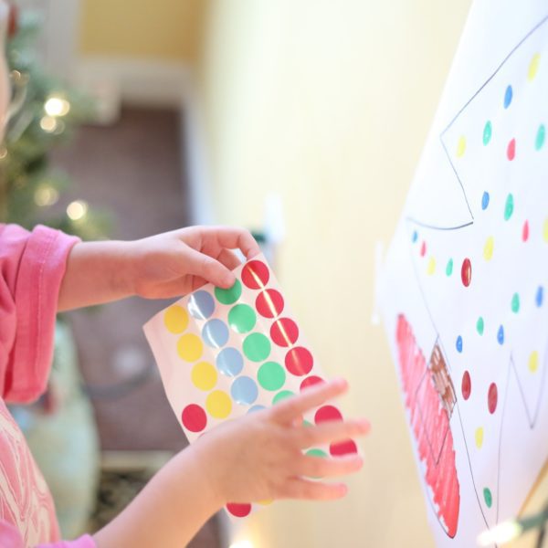 Montessori Christmas Activity for Toddlers | Aleah Shilling