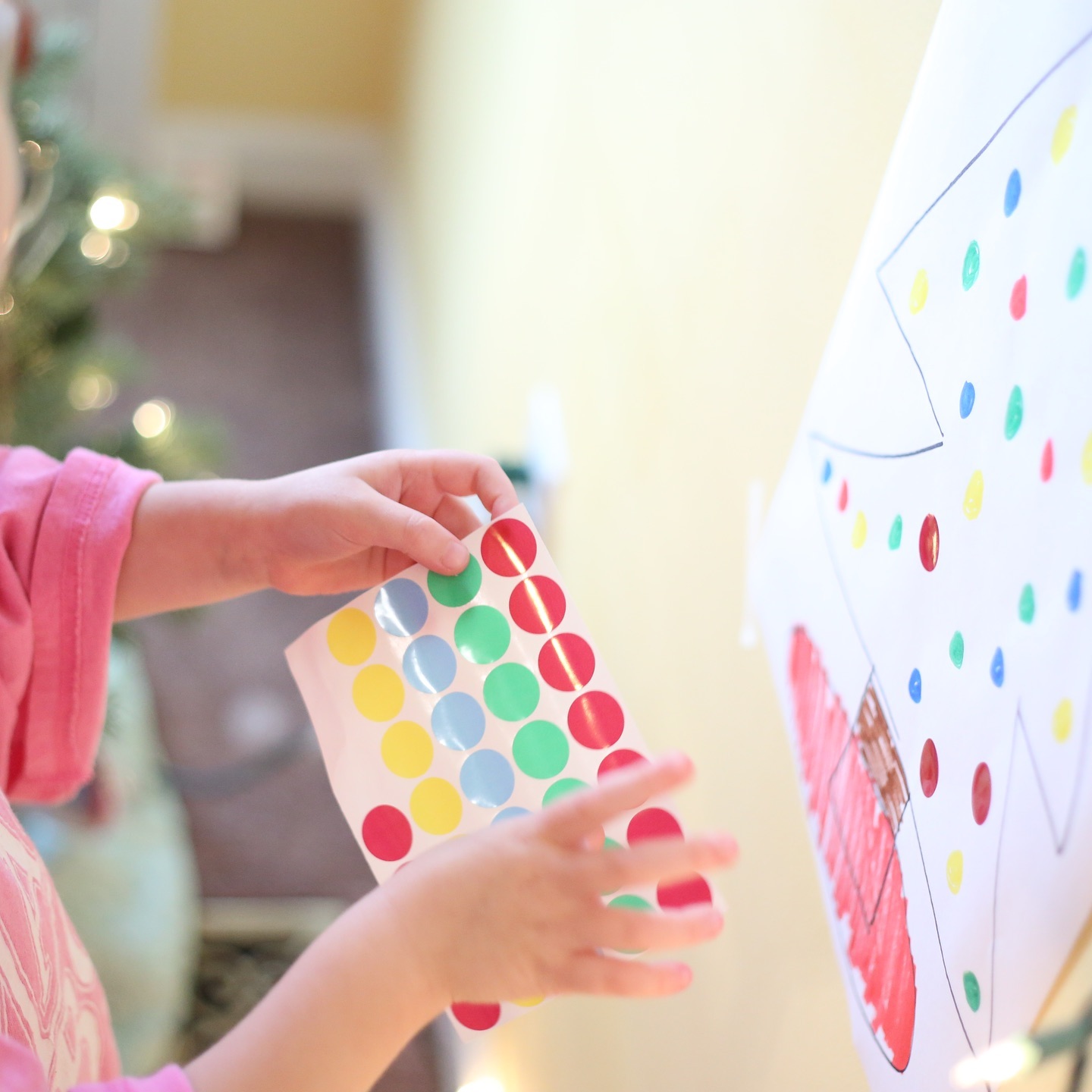 Montessori Christmas Activity for Toddlers | Aleah Shilling